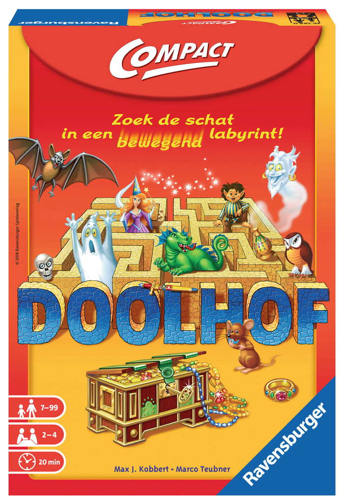 Ravensburger - Doolhof Compact - KidzChoice